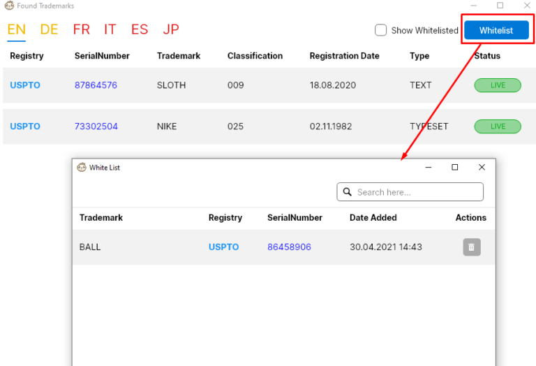 Whitelist & Blacklist Feature - LazyMerch - Automatic Design Upload